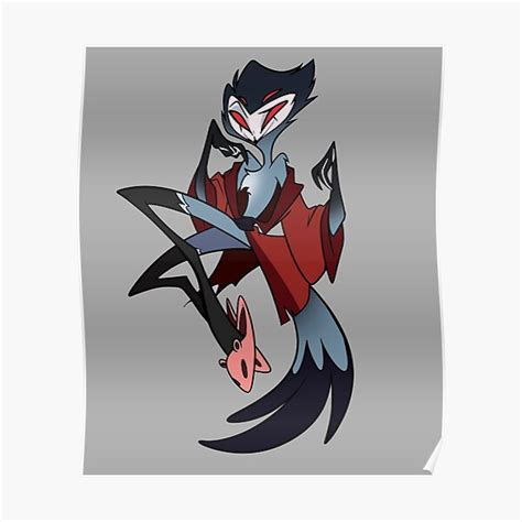 Helluva Boss Stolas Poster For Sale By G Soufiane Redbubble