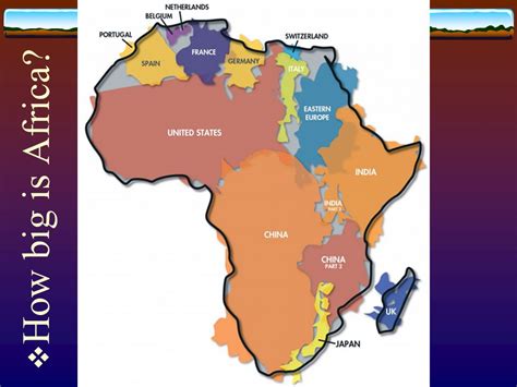 Physical Map Of Africa With Landforms