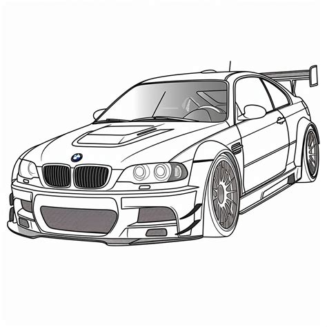 Coloriage 06 De Voiture BMW