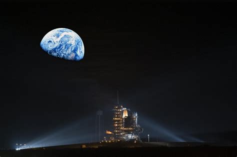 Space Shuttle Malam Bus Antar Foto Gratis Di Pixabay Pixabay