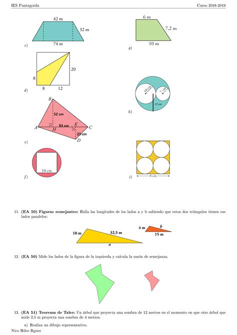 1 Evaluaci N 2018 2019 3 Eso Estad Stica Y Geometr A PDF