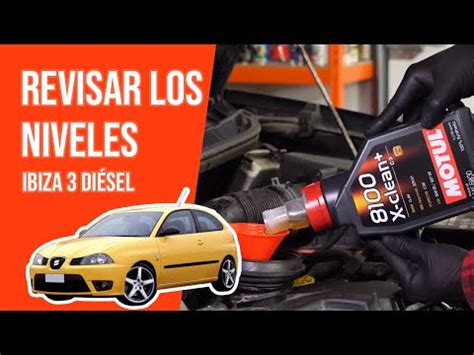 Guía rápida Cómo verificar el nivel de aceite en tu Seat Ibiza