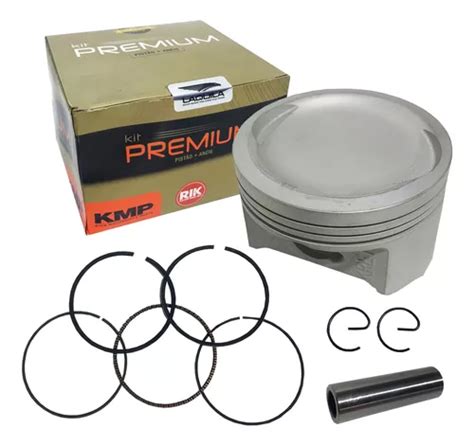 Pistão 4 00 Mm Anel Rik Nxr 160 Bros 2022 2023 Kmp Premium