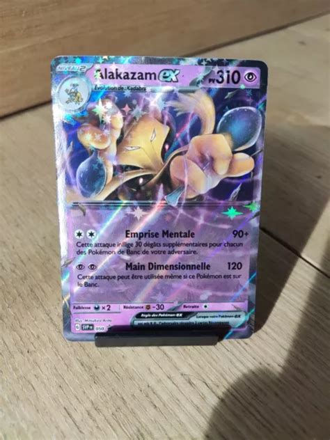 CARTE POKÉMON ALAKAZAM EX SVPFR 050 Promo 151 Écarlate Et Violet 3 5