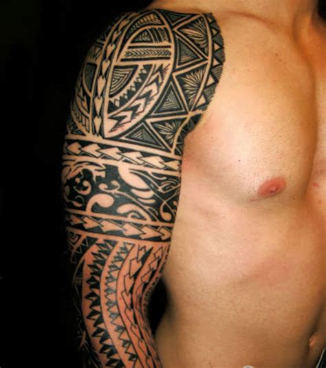 Tatouage Polyn Sien Bras Entier Mod Les Et Exemples