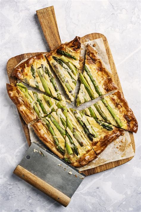 Recette De La Tarte Aux Asperges De Laurent Mariotte Marie Claire