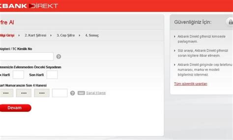 Akbank İnternet Bankacılığı Şifresi Alma Nasıl Yapılır Bilgi Bankan
