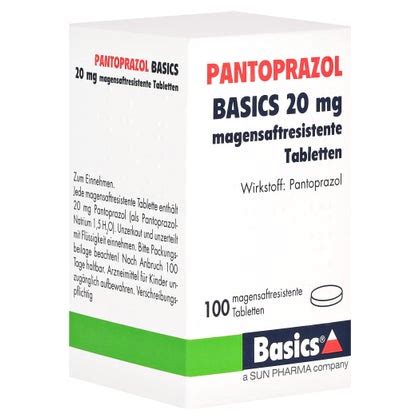 Pantoprazol Basics Mg Magensaftres Tabletten St St Online