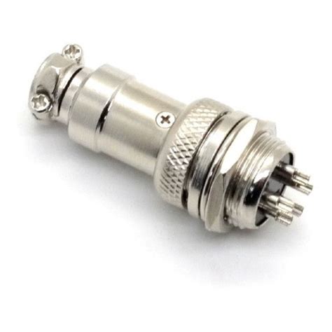Conector Circular 4 Vias Mike Macho Fêmea par Atacado Submarino