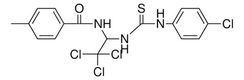 4 METHYL N 2 2 2 TRICHLORO 1 3 4 CHLORO PHENYL THIOUREIDO ETHYL