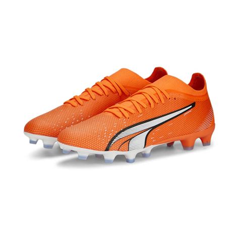 ULTRA MATCH FG AG 10721701 Naranja Blanco Puma