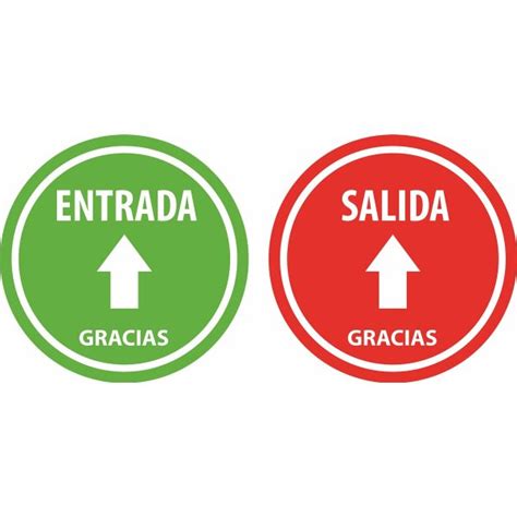 Senalamiento De Entrada Y Salida