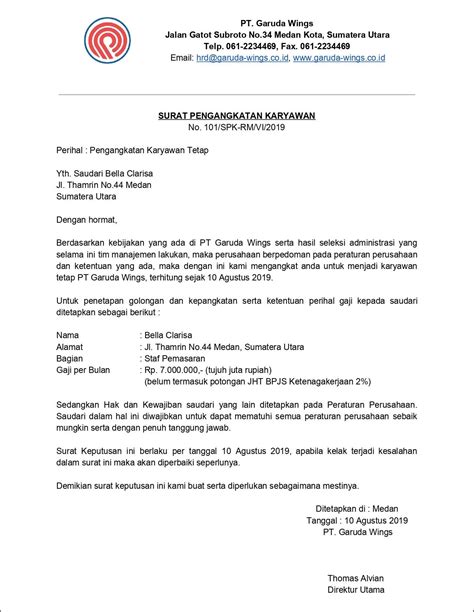 Contoh Surat Pemberitahuan Perubahan Nama Perusahaan RubytaroOsborn