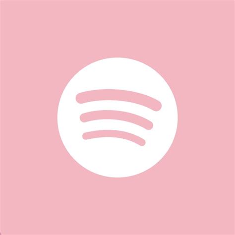 Pink Spotify Icon App Icon App Icon Design Ios App Icon Design