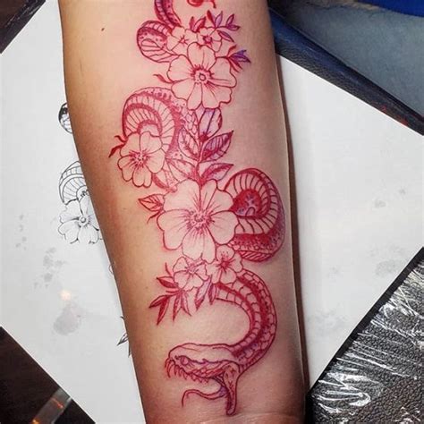 Red Ink Tattoo That Will Stand Out 20 Photos Inspired Beauty In