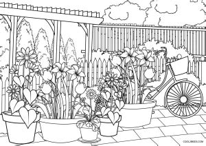 Desenhos De Jardim Para Colorir P Ginas Para Impress O Gr Tis