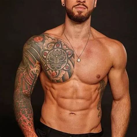 Update 72 Mens Half Chest Tattoos Super Hot In Coedo Vn