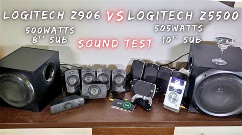 Logitech Z Vs Logitech Z Sound Test Bass Boosted Youtube