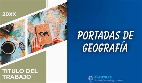 Portadas De Geograf A Cuadernos Y Trabajos En Word
