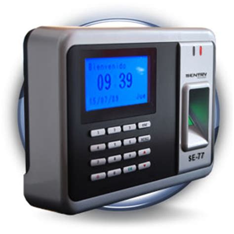Ponchador de asistencia reloj biométrico control de huellas