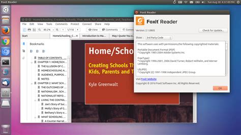 how to install foxit pdf reader on ubuntu or any linux distro