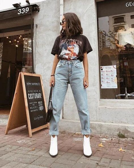 14 Combinaciones guapísímas con jeans holgados Es la Moda