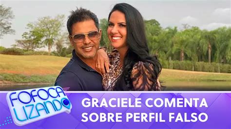 Graciele Lacerda comenta caso de perfil falso envolvendo família