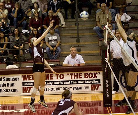 West Texas A M University Wtamu Vball Vs T West
