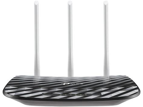 Roteador Wireless Tp Link Archer C20 733mbps 3 Antenas 4 Portas Dual