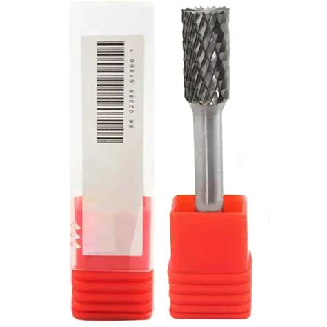 Lima Rotativa Cilíndrica Med 8mm x Haste 1 4 Metal Duro