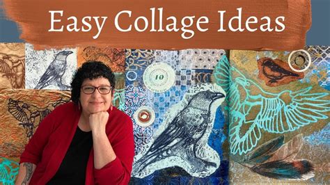Simple Easy Ways To Create Stunning Collage With Gelli Prints 100