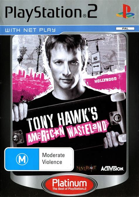 Tony Hawk S American Wasteland 2005 PlayStation 2 Box Cover Art