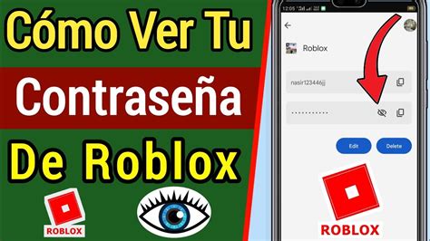 Cómo ver tu contraseña de Roblox Cómo ver tu contraseña de Roblox si