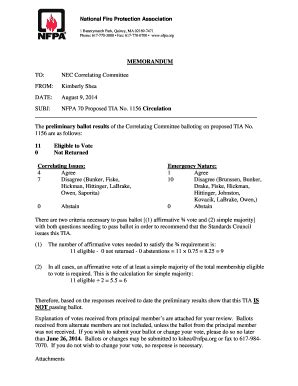 Fillable Online Nfpa NEC Correlating Committee FROM NFPA Nfpa Fax
