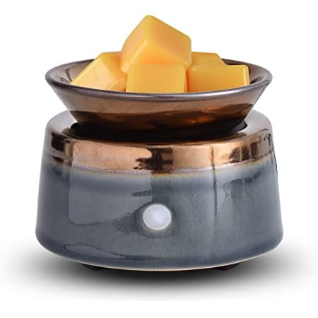 Amazon Nawaza Ceramic Wax Melt Warmer Candle Wax Warmer 2 In 1