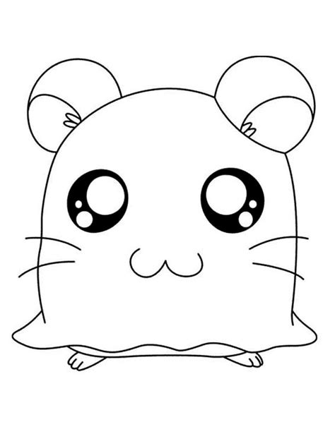 Dessins Gratuits à Colorier Coloriage Hamtaro à imprimer