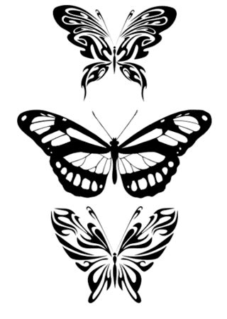 Plantillas Mariposas Para Imprimir Gratis