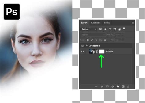 how to add a layer mask in photoshop create a shortcut