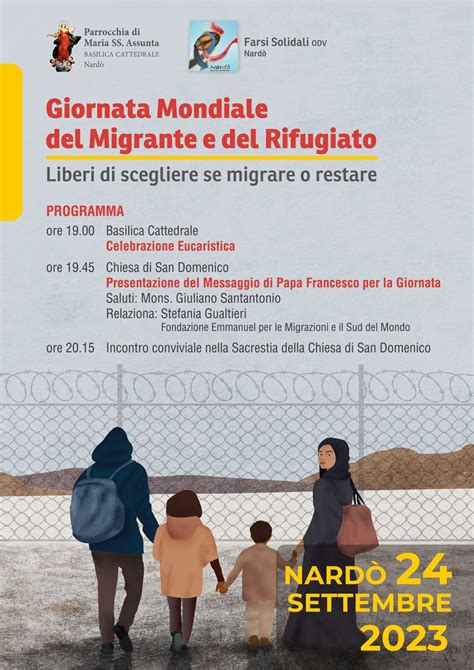 Giornata Mondiale Del Migrante E Del Rifugiato Cattedrale Maria SS