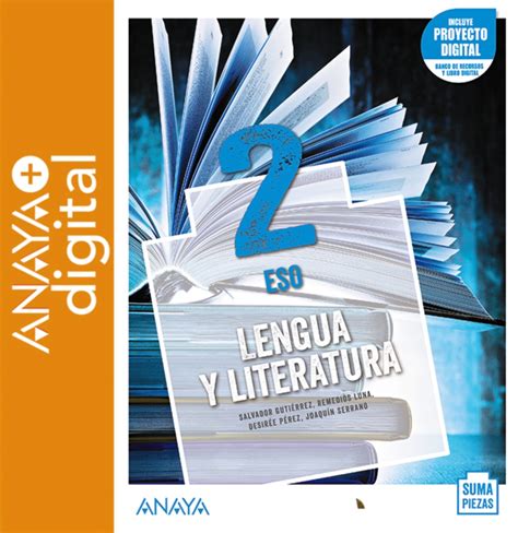 Lengua Y Literatura 2 ESO Anaya Digital