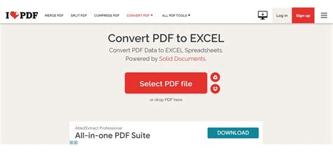 Top Pdf To Microsoft Excel Converters Recommended Latest