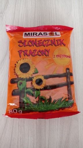 Słonecznik Mirasol Prażony z Przyprawami 25 x 80g 13816874354 Allegro pl