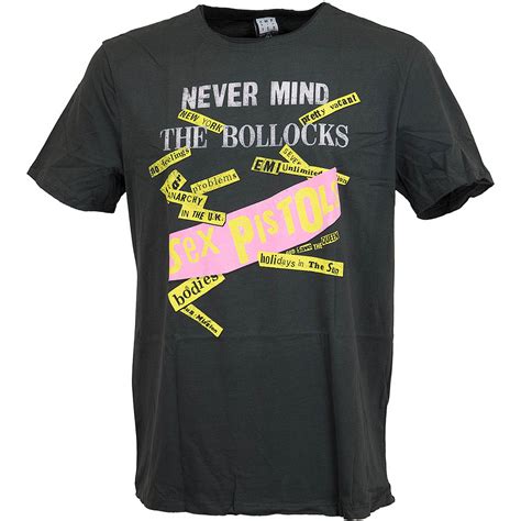 Amplified T Shirt Sex Pistols Never Mind The Bollocks Dunkelgrau Hier Bestellen