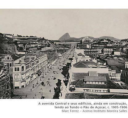 Rio De Janeiro Foto Bem Antiga Da Avenida Central Atual Avenida Rio