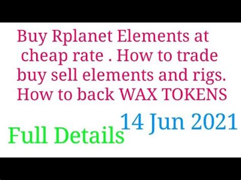 How To Buy Elements And Rigs At Cheap Rate Atomichub Se Saste Price