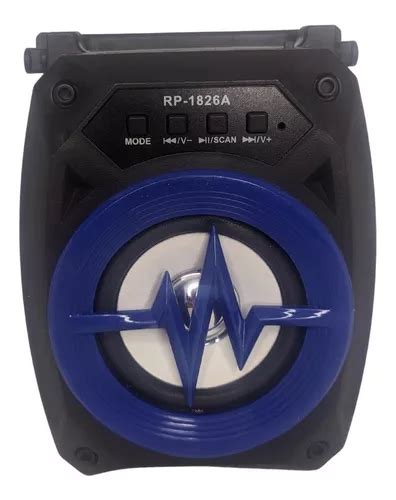 Parlante Royalcell Rp Port Til Con Bluetooth Azul V Mercadolibre