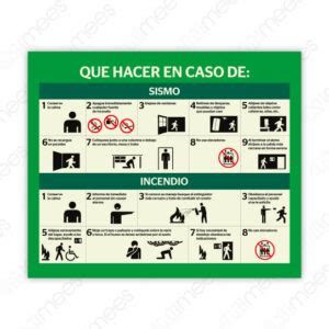 G S Qh Se Alamiento Que Hacer En Caso De Sismo E Incendio Mees