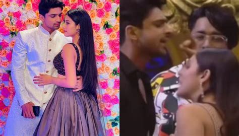 Bigg Boss 17 Ex Couple Abhishek Kumar And Isha Malviya Get Into A