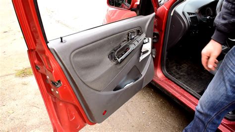 Seat Cordoba Demonta Tapicerki Drzwi Przednich Youtube