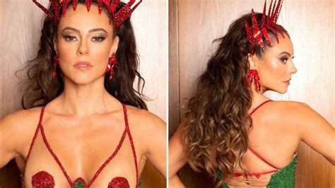 Paolla Oliveira Cobre Os Seios Adesivo E Deixa Bumbum De Fora Em